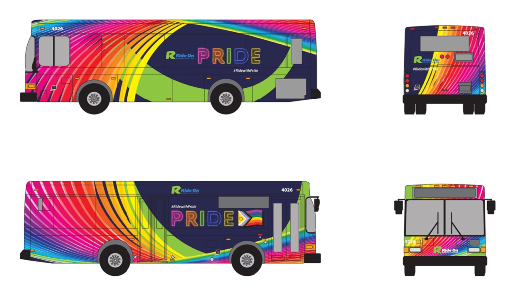 Ride On Pride Bus 2023 - Clark Communications