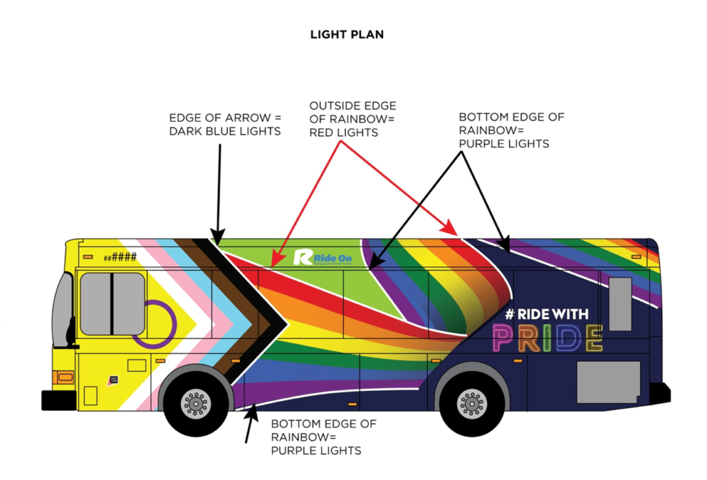 Ride On Pride Bus 2023 - Clark Communications