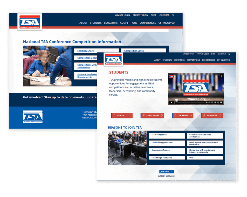 Website Redesign for Student Engagement - Clark Communications